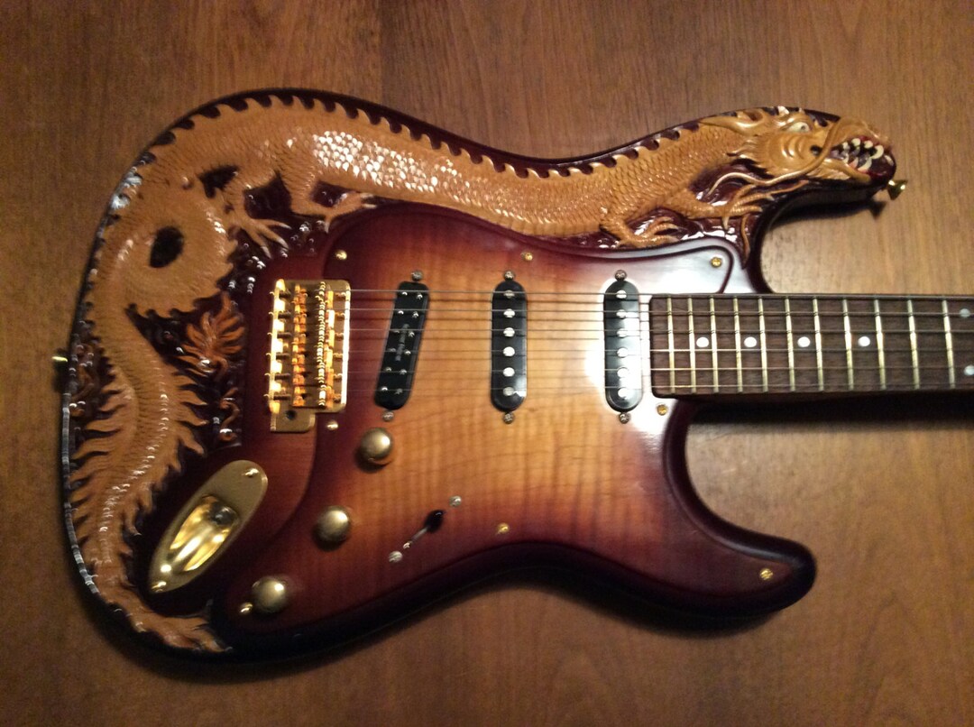Dragon Guitar - Etsy UK
