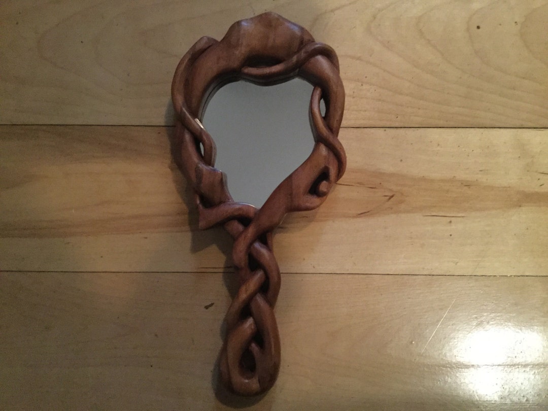 Entwined Tree Branch Hand Mirror - Etsy