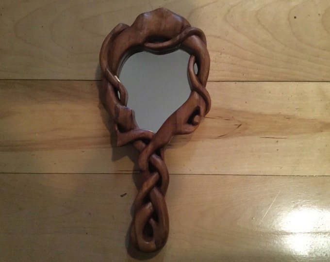 Entwined Tree Branch Hand Mirror - Etsy