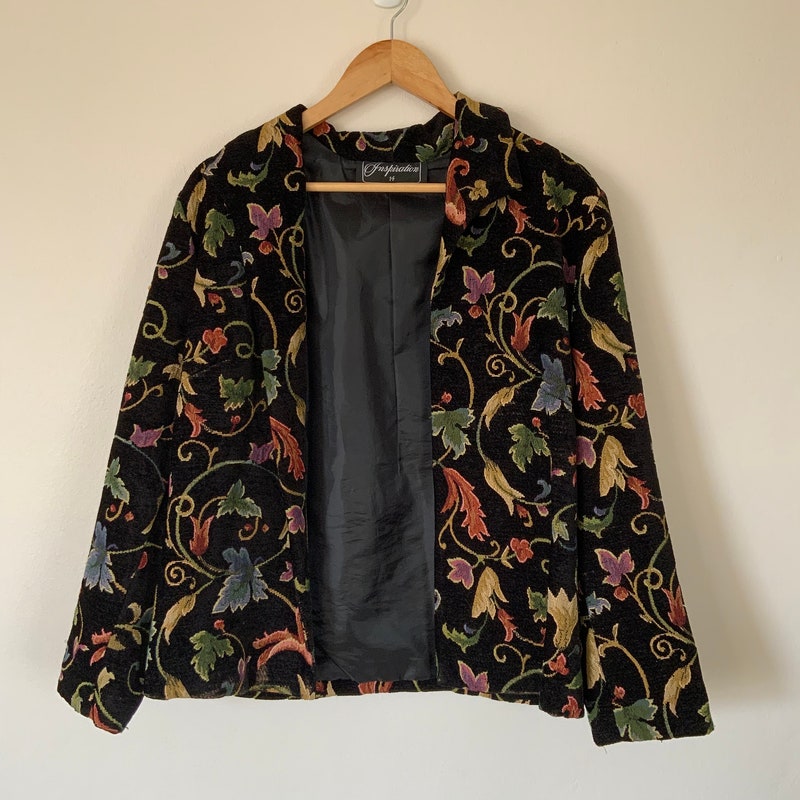 Tapestry Jacket - Etsy UK