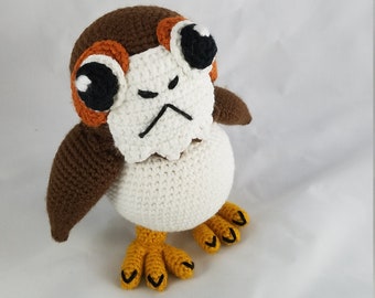 Crochet Porg - Etsy