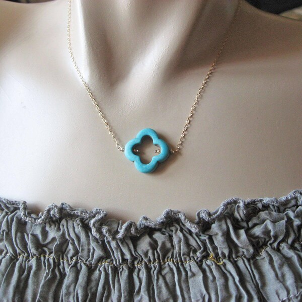 Turquoise Clover - Etsy