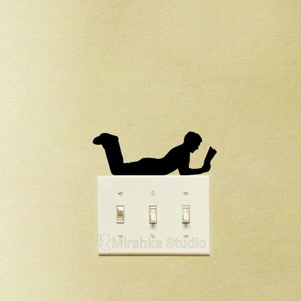 Reading Wall Decals - Etsy