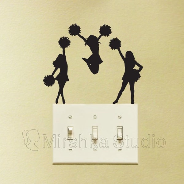 Wall Decals Cheerleading - Etsy