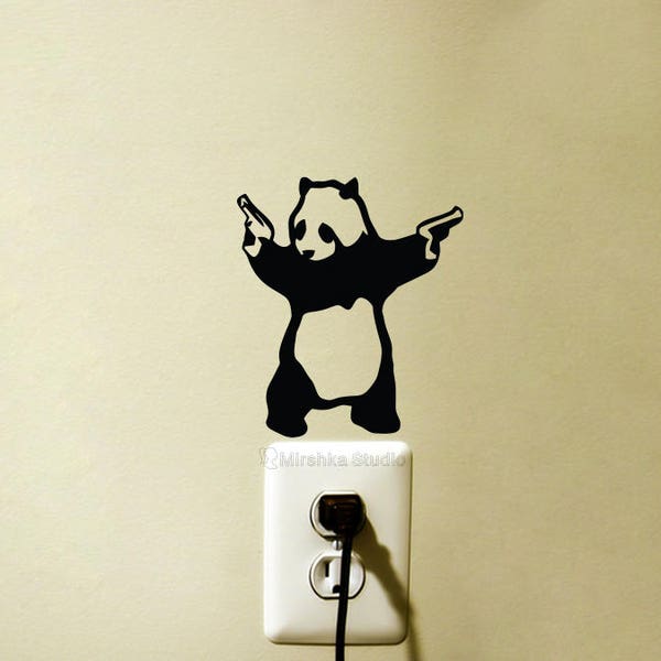 Banksy Wall Decal - Etsy