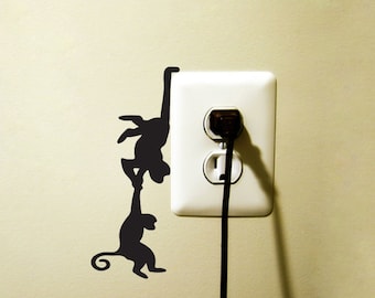 Monkey Light Switch | Etsy