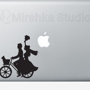 Married Couple Fabric Sticker Just Married Wall Decor - Etsy