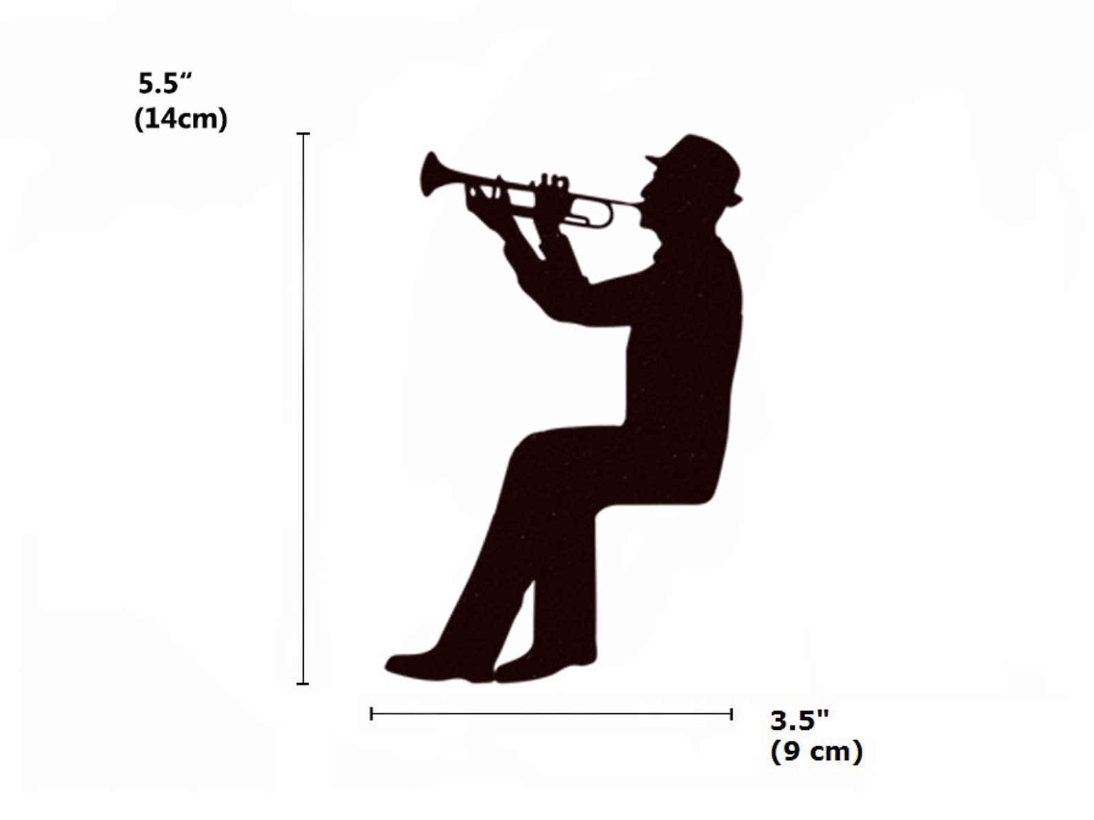 Light Switch Velvet Sticker Trumpet Wall Decal Music Wall - Etsy