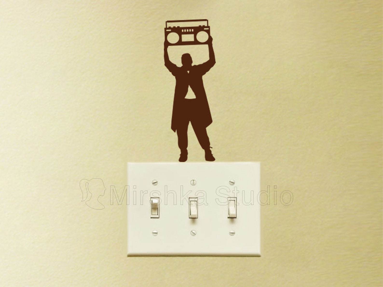 Say Anything Velvet Sticker 80s Wall Art Movie Home Decor | Etsy