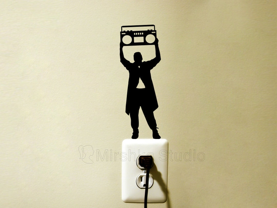 Say Anything Velvet Sticker 80s Wall Art Movie Home Decor Film MacBook ...