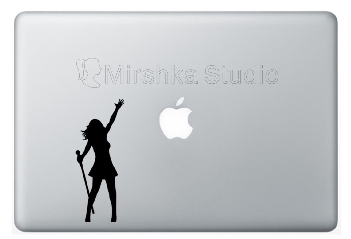 Female Singer Fabric Sticker Woman Musician Gifts Teen - Etsy Israel