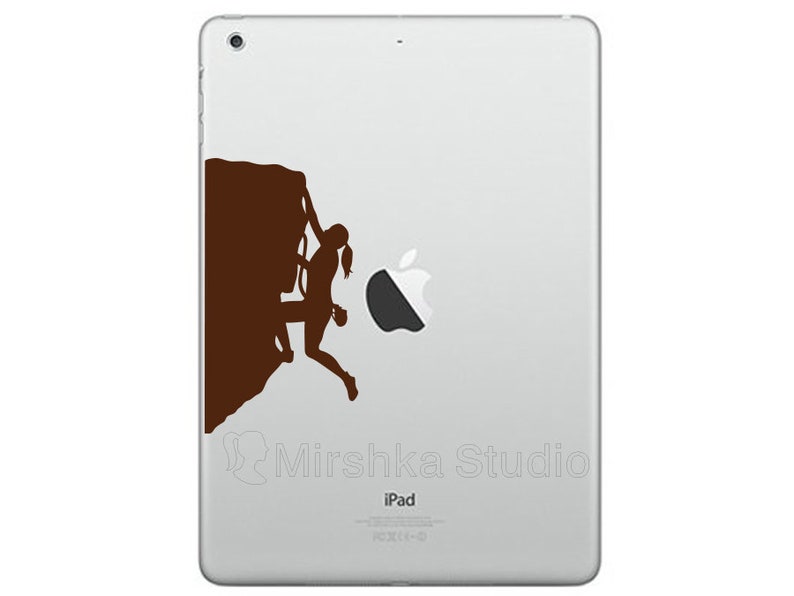 Woman Climber Light Switch Sticker Girl Rock Climbing Room - Etsy