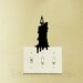 Candlestick Light Switch Fabric Sticker Melting Candle Wall Decor Cool ...