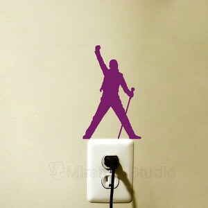 Male Singer Fabric Decal Music Wall Sticker Teen Room Wall Art Movie ...