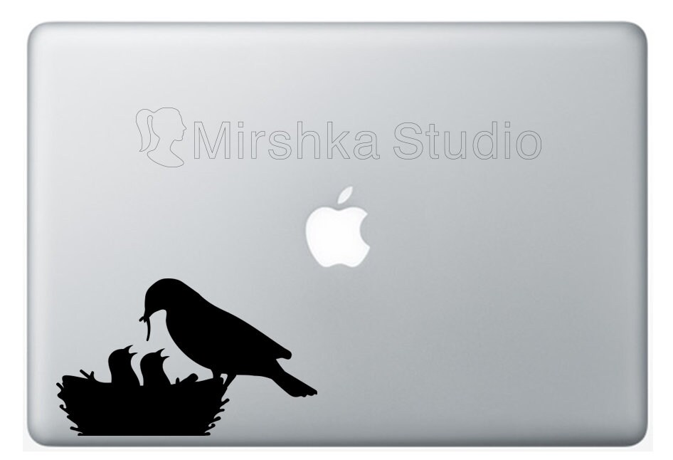 Bird Nest Switch Plate Sticker Animals Wall Decal Kitchen | Etsy