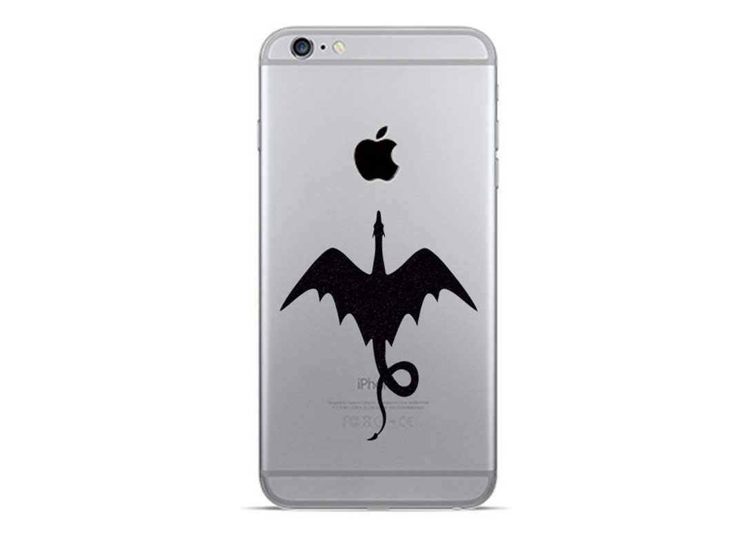 2 Dragons iPhone 6 Decals Dragon Velvet Fabric iPhone 8 Plus - Etsy