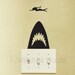 Cute Cat Light Switch Decal Peeking Cat Sticker Kids Room Wall Decor ...