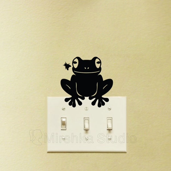 Frog Wall Decal - Etsy