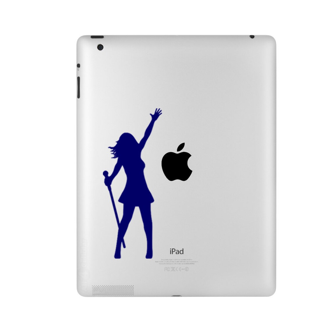 Female Singer Fabric Sticker Woman Musician Gifts Teen - Etsy Israel