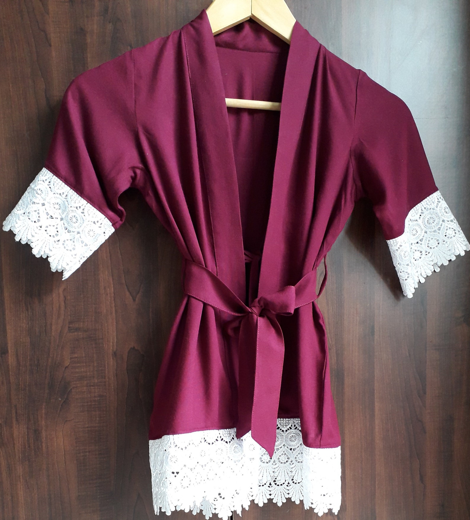 Bridesmaid Robes Black Plain Color Robes Bridesmaid Robes - Etsy