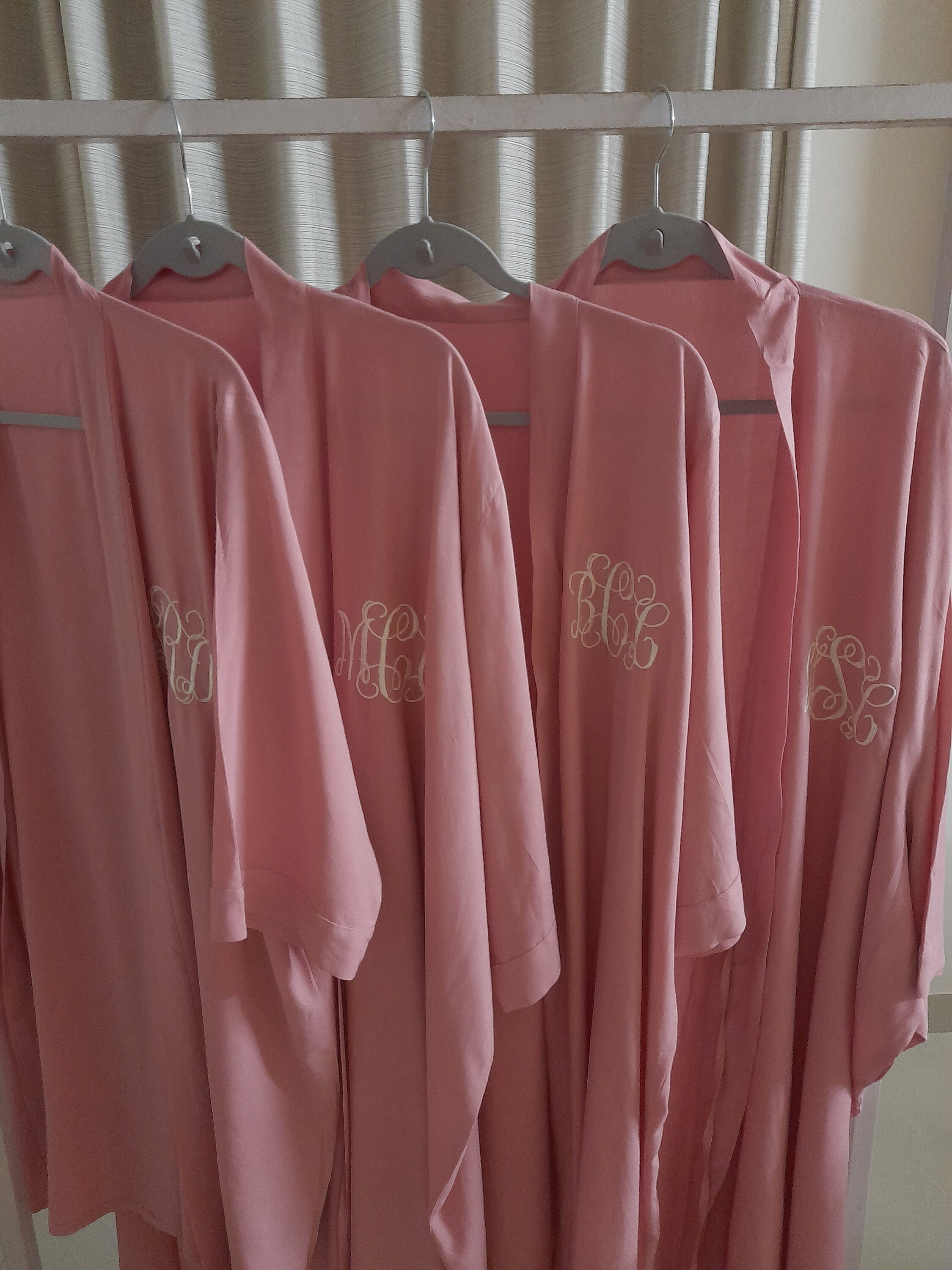 Bridesmaid Robes, Dusty Rose, Any Color Robes, All Size Robes ...