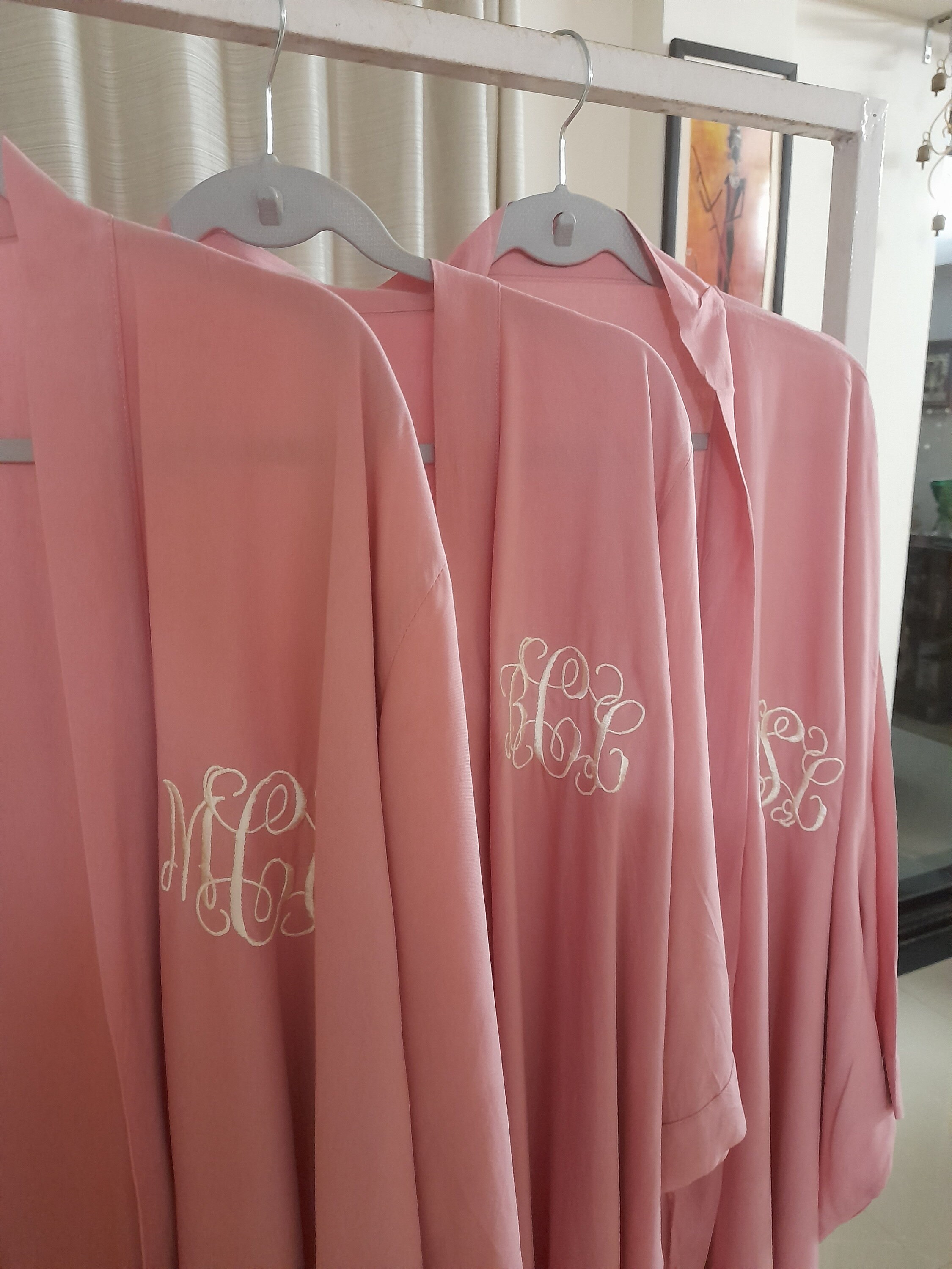 Bridesmaid Robes, Dusty Rose, Any Color Robes, All Size Robes ...