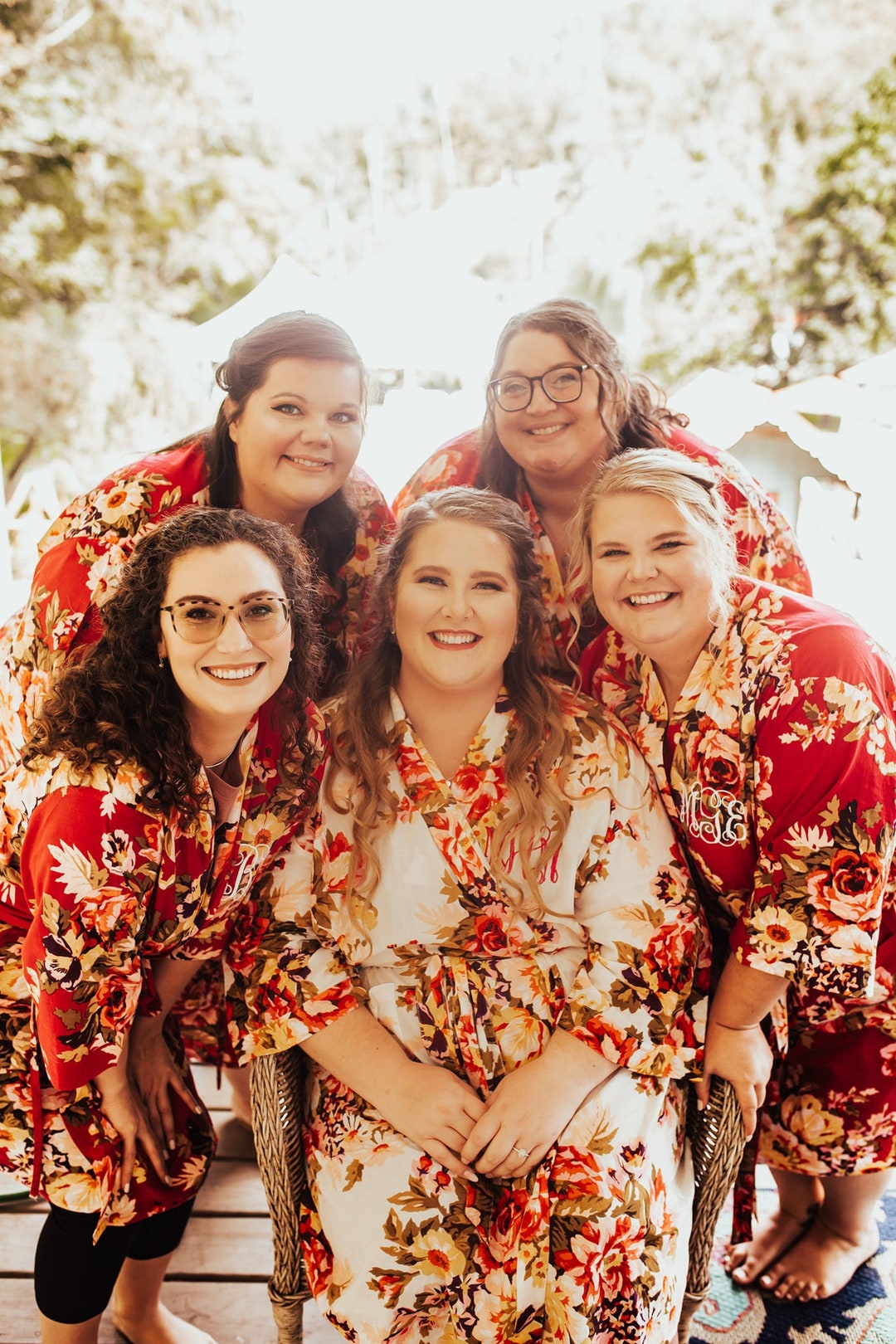 Plus Size Floral Bridesmaid Robes, 4XL, 5xl,6xl,7xl,8xl,9xl,tall Super ...