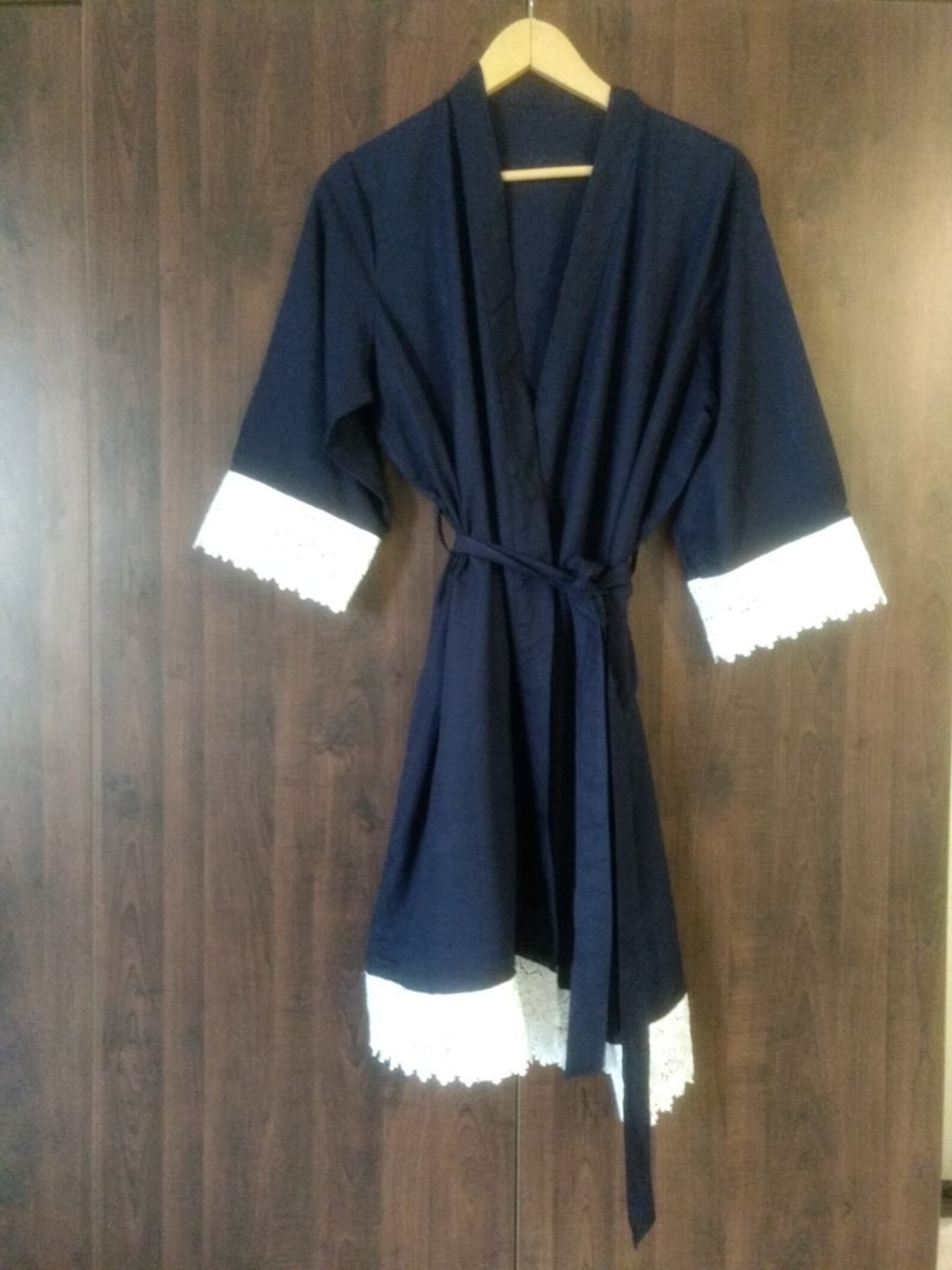 Bridesmaid Robes Black Plain Color Robes Bridesmaid Robes | Etsy