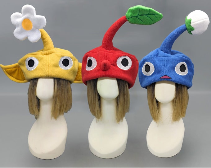 Any Colour Pikmin Cosplay Hat made to Order - Etsy UK