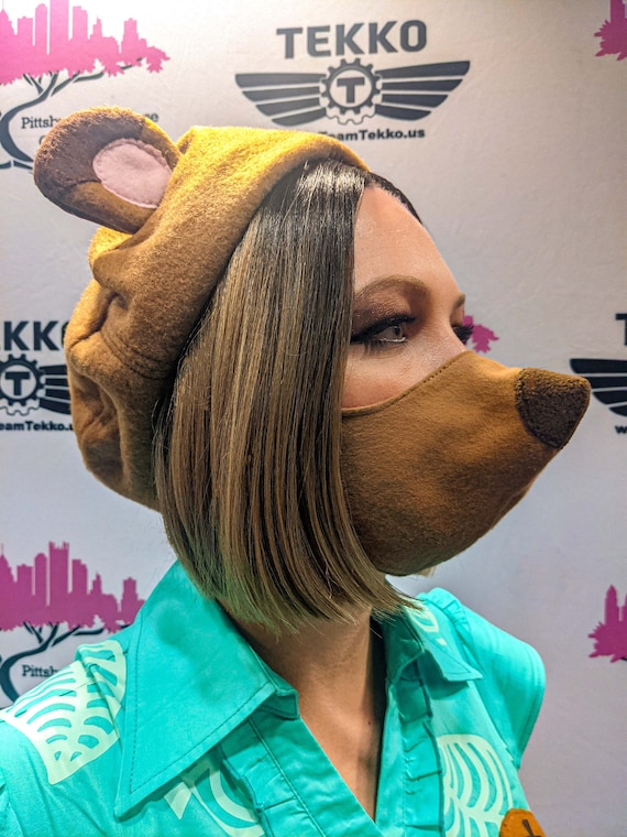 Tom Nook Inc. Tandooki Nose Mask Animal Crossing Easy Breathy - Etsy