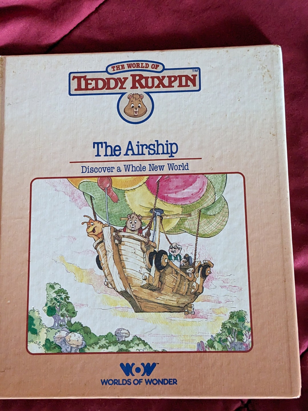 Teddy Ruxpin the Airship WOW - Etsy