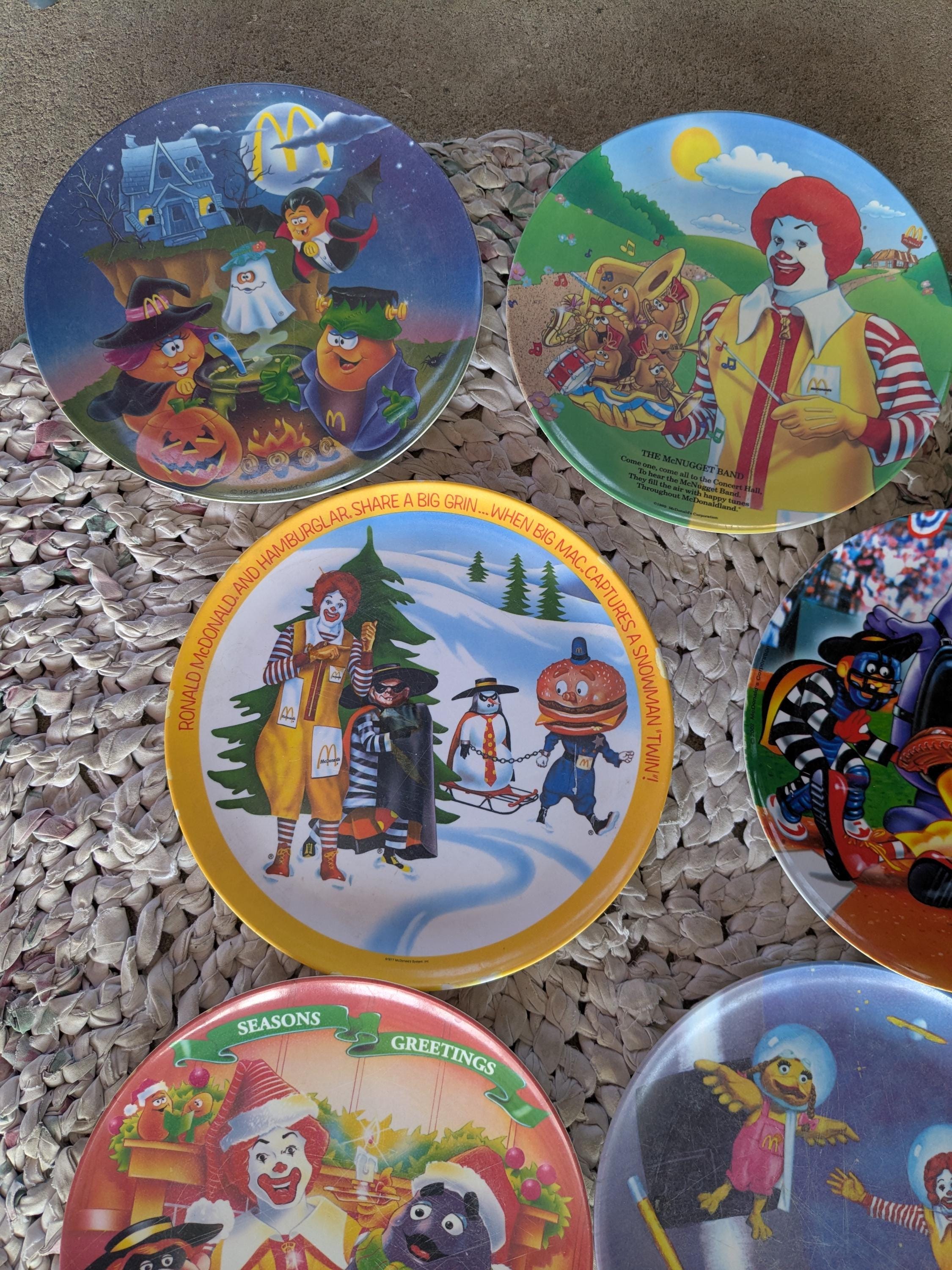 Vintage Mcdonald's Plates - Etsy
