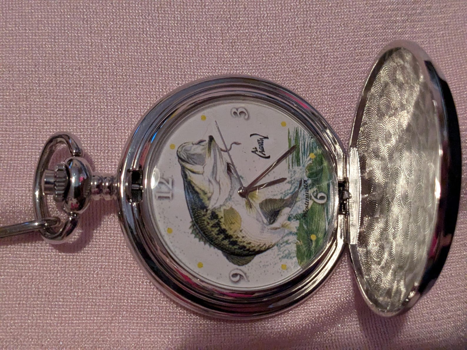 Fishing Pocket Watch - New in Box - Etsy