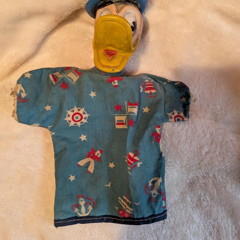 Donald Duck Hand Puppet - Etsy