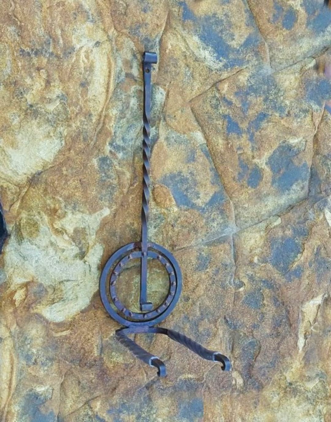 Wall Mounted Banjo Hanger, Wrought Iron - Etsy
