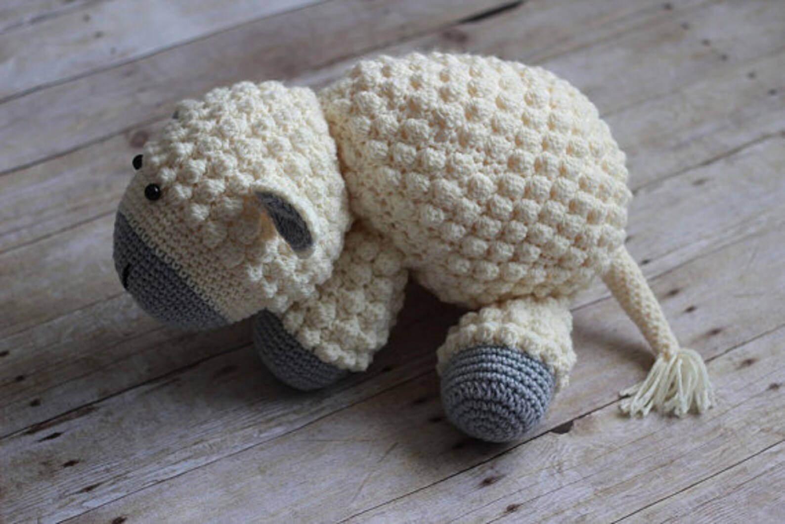 Crochet Pattern-stuffed Lamb/lamb/crochet Lamb Pattern/amigurumi ...