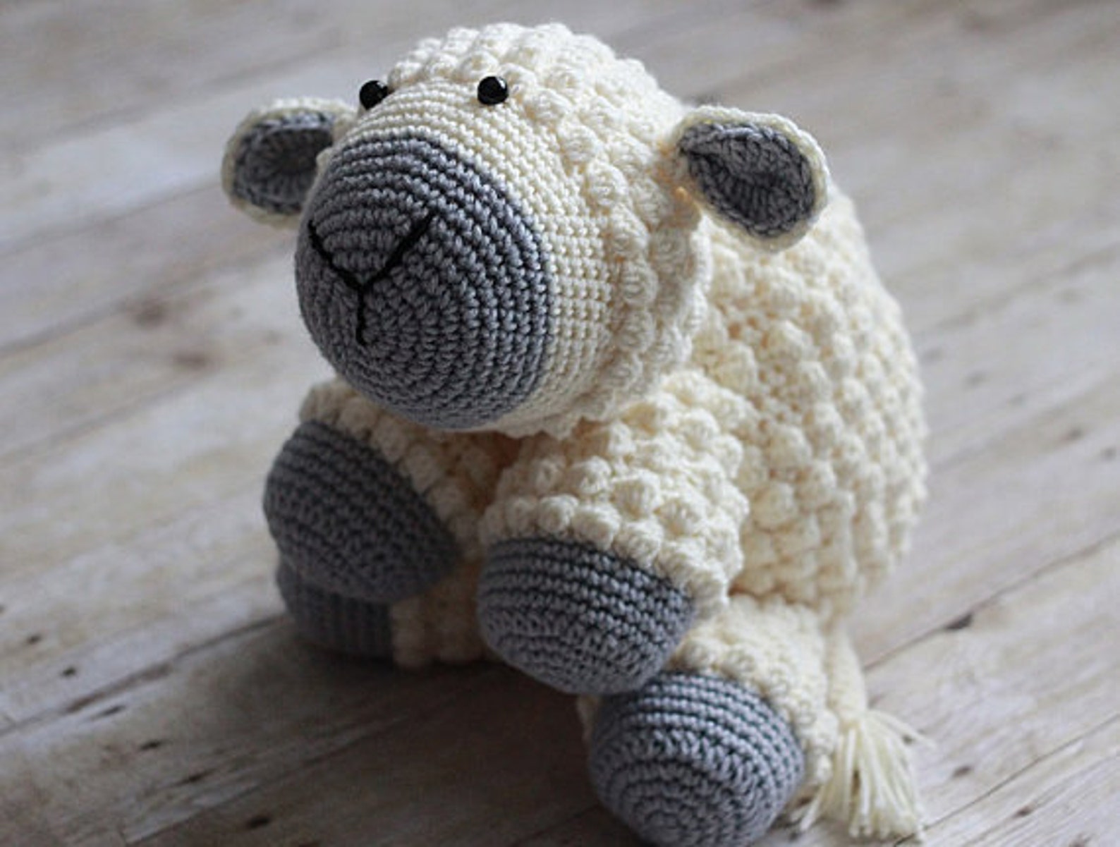 Crochet Pattern-stuffed Lamb/lamb/crochet Lamb Pattern/amigurumi ...