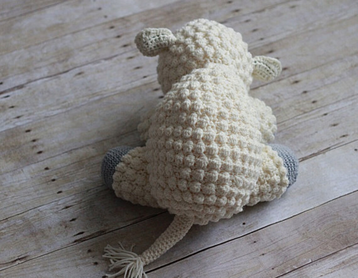 Crochet Pattern-stuffed Lamb/lamb/crochet Lamb Pattern/amigurumi ...