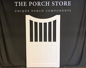 Double Cathedral Picket Screen Door - Etsy