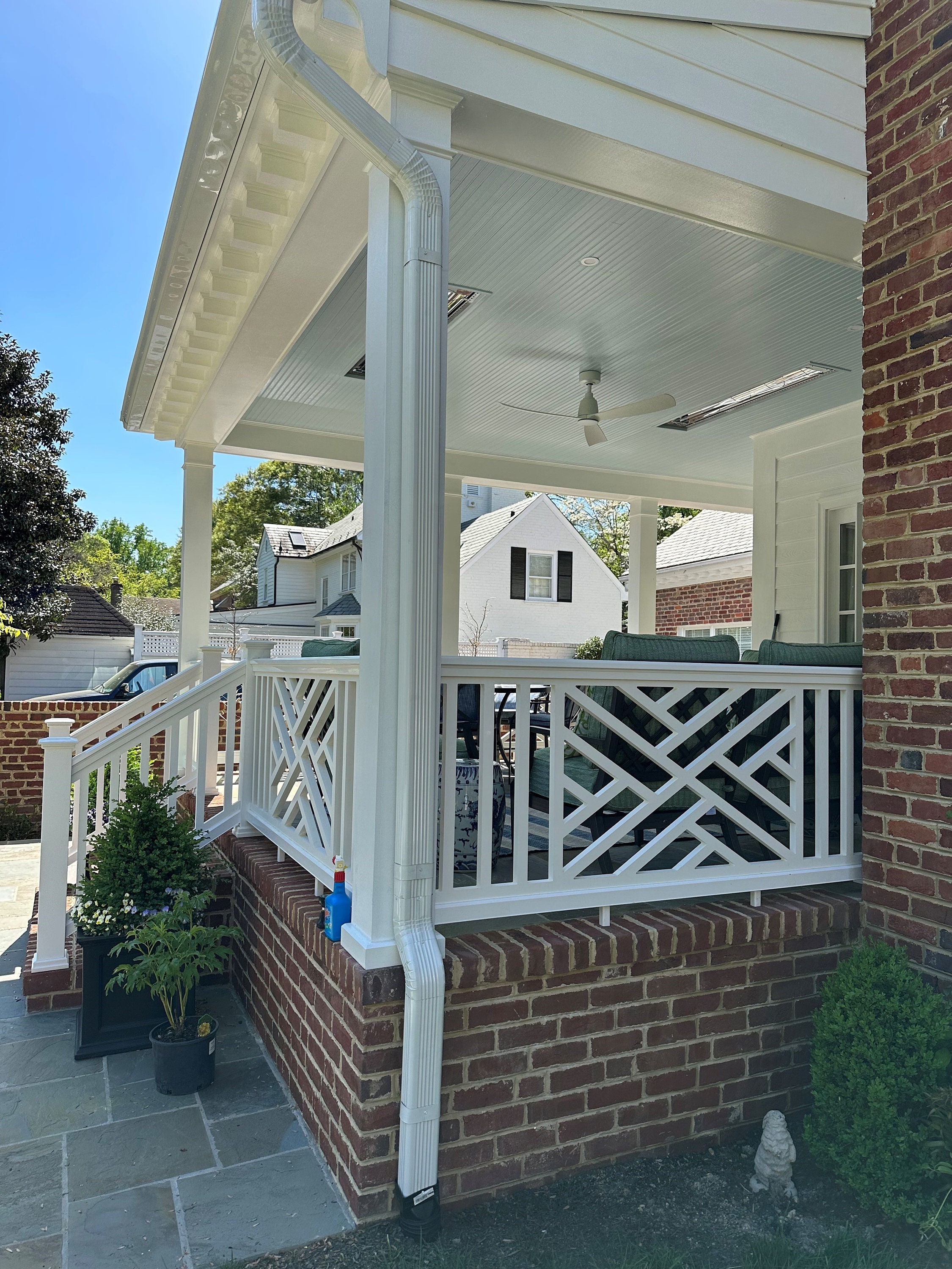 Chippendale Deck Railing The Chippendale Panel Etsy Canada