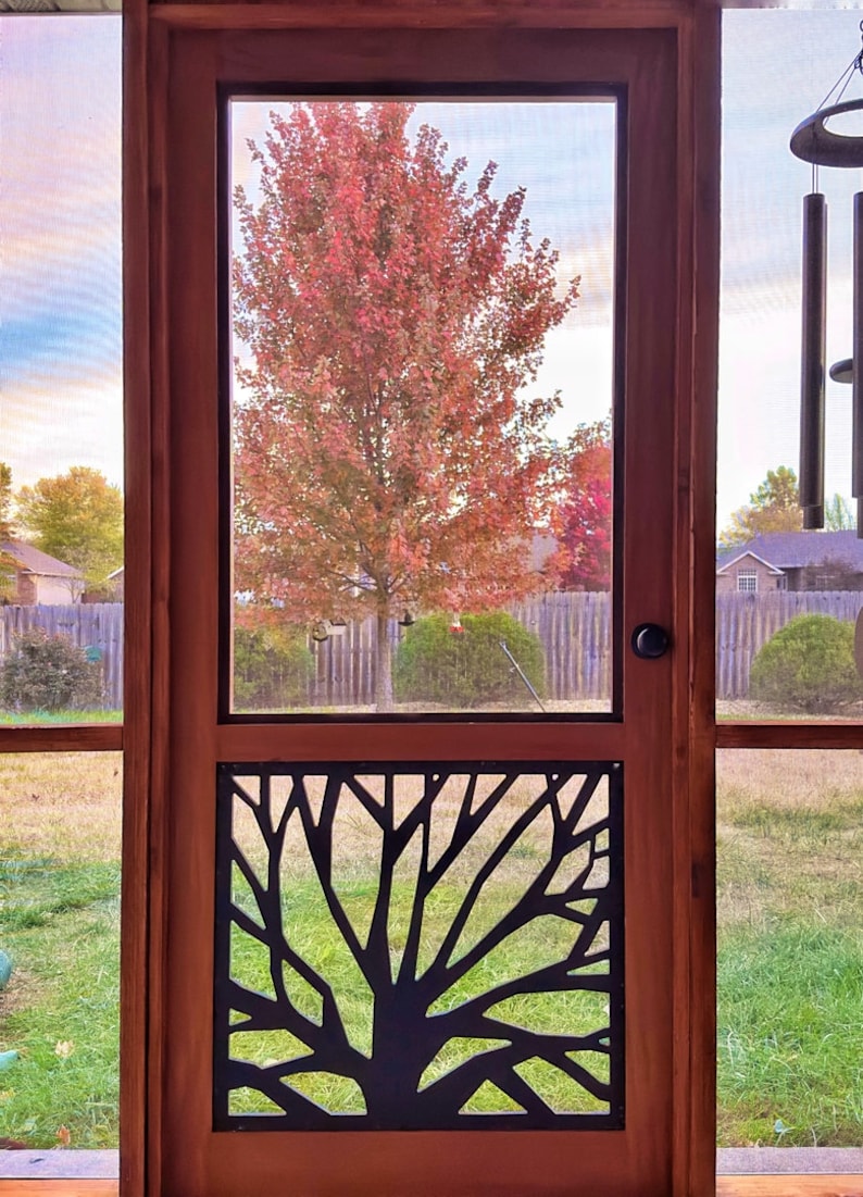 Branches Screen Door - Etsy