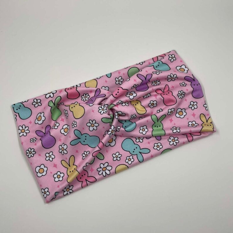 The HIPPITY HOPPITY Bunny Headband: Handmade Easter Spring Headwrap ...