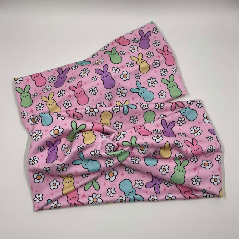 The HIPPITY HOPPITY Bunny Headband: Handmade Easter Spring Headwrap ...