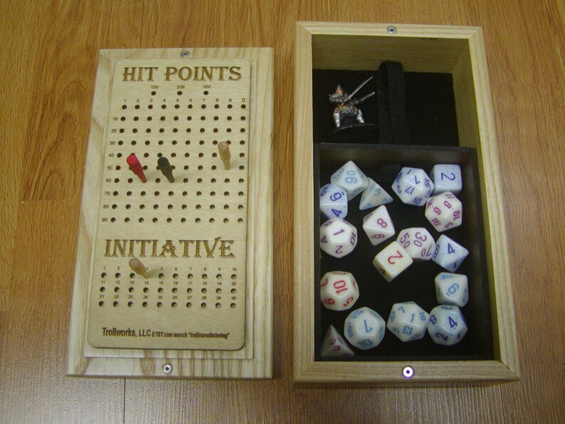 Heirloom Style D&D Pathfinder Hit Point Initiative Dice | Etsy