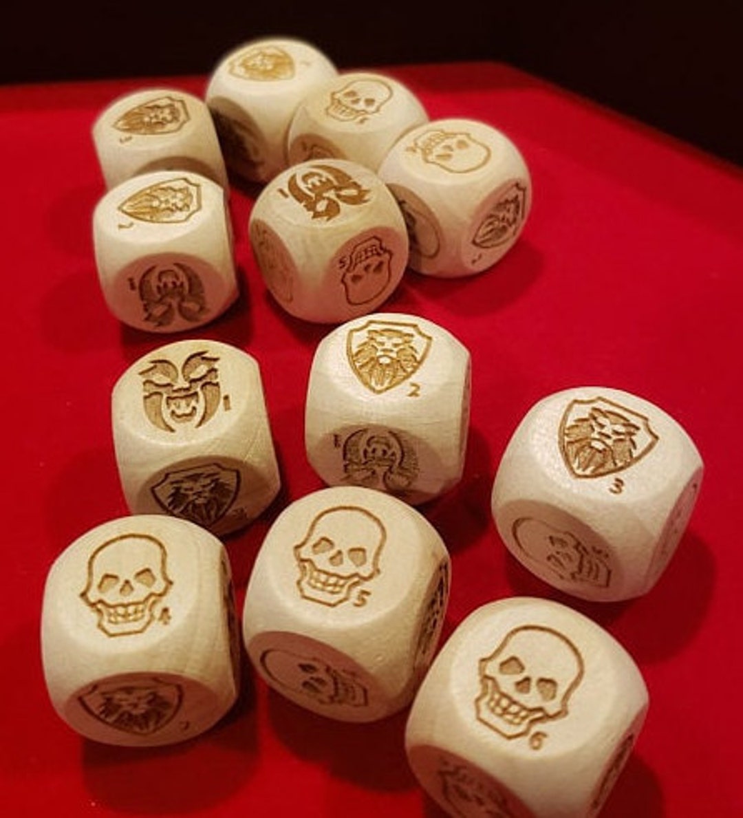 Hero Quest, Custom Made Dice, Replacement Dice. SETS - Etsy