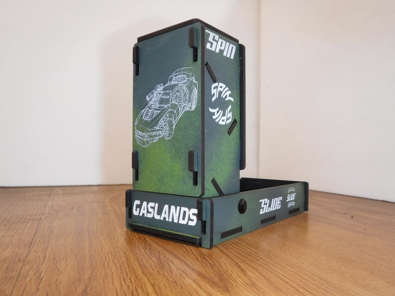 Fold Down Dice Roller / Tower Gaslands & Overwatch - Etsy