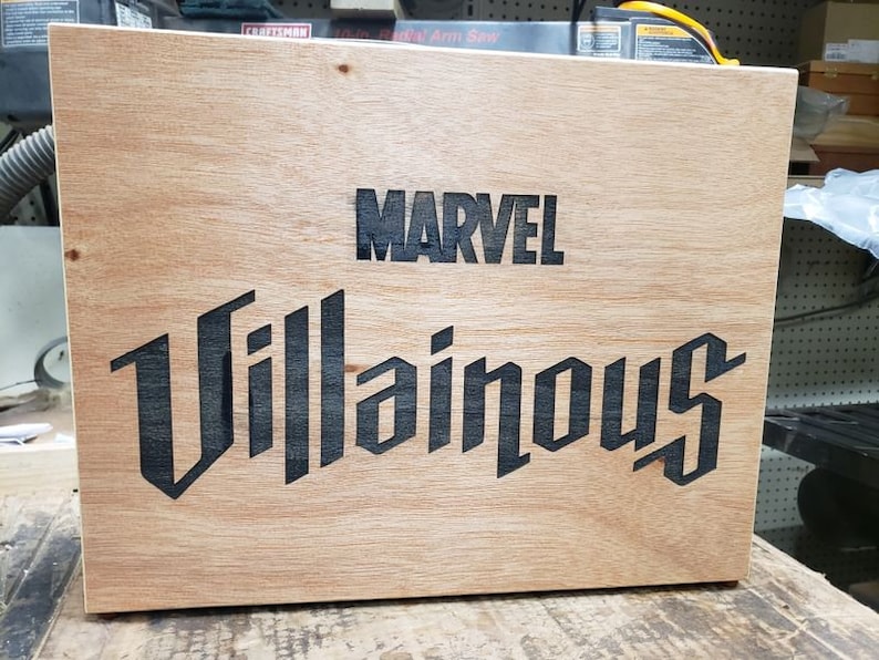Villainous Hobby Lobby Art Box Game Organizer Insert With - Etsy