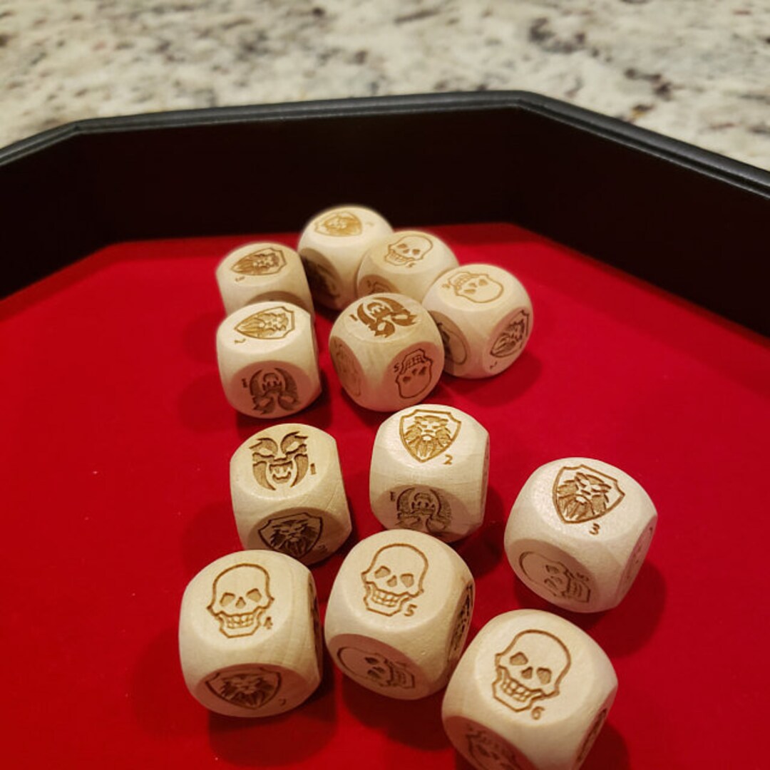 Hero Quest Custom Made Dice Replacement Dice. SETS - Etsy