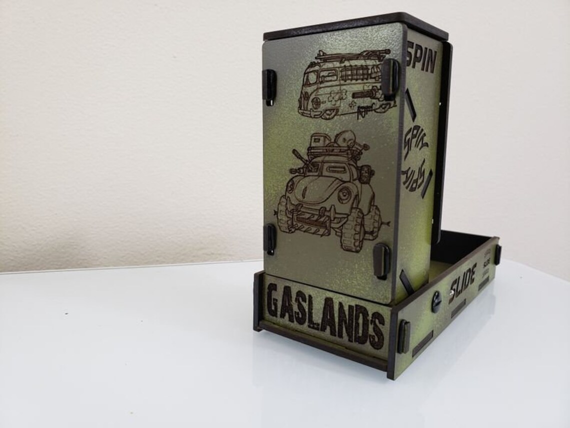 Fold Down Dice Roller / Tower Gaslands & Overwatch - Etsy