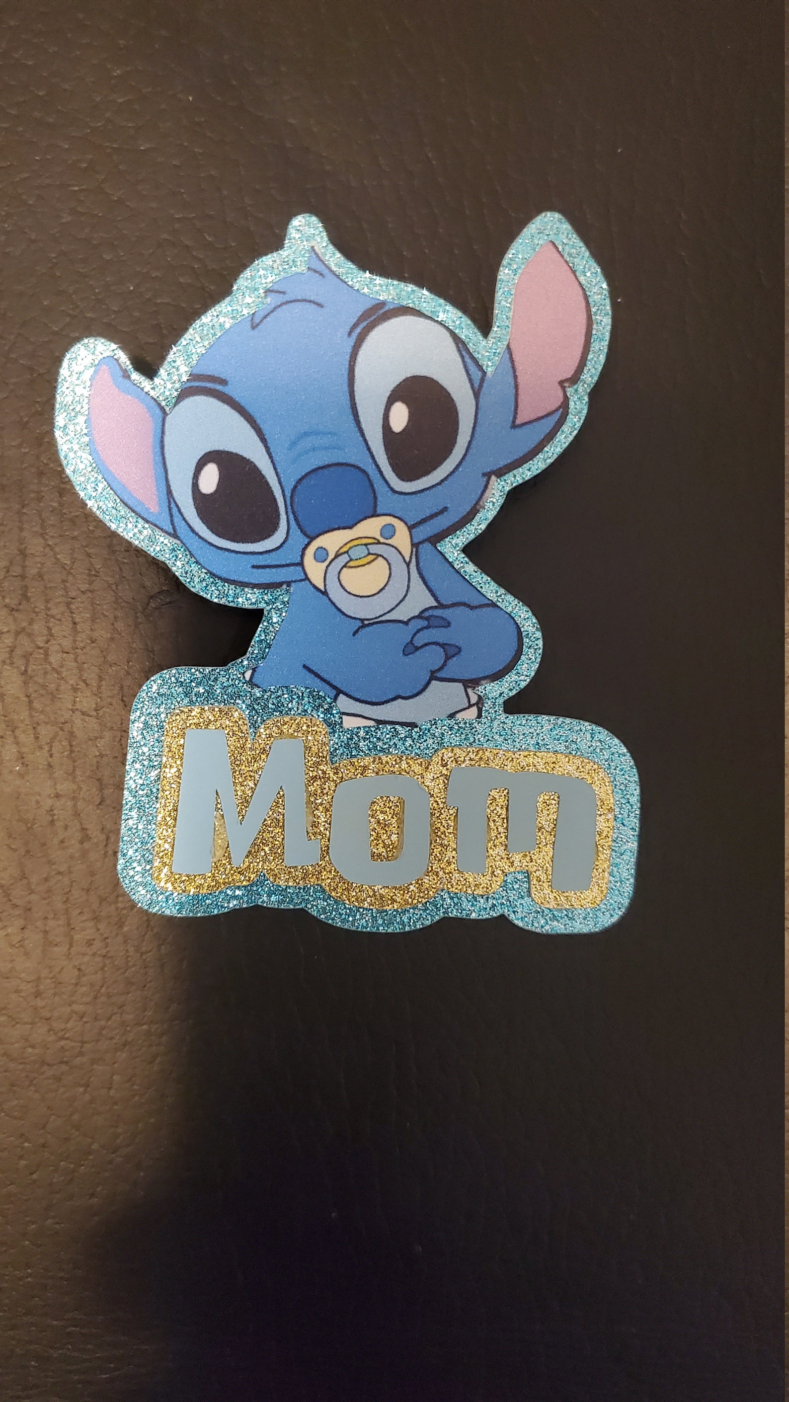 Baby Boy Stitch Themed Daddy to Be Baby Shower Badge Pins | Etsy